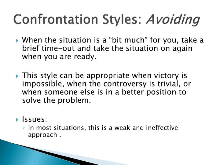 PPT - Conflict Management & Confrontation PowerPoint Presentation - ID ...