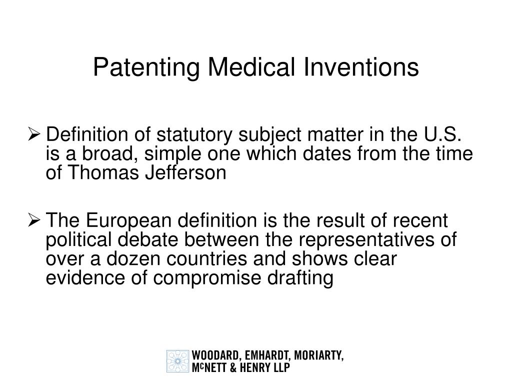 PPT - Intellectual Property Protection for Drugs, Biologics and Medical ...