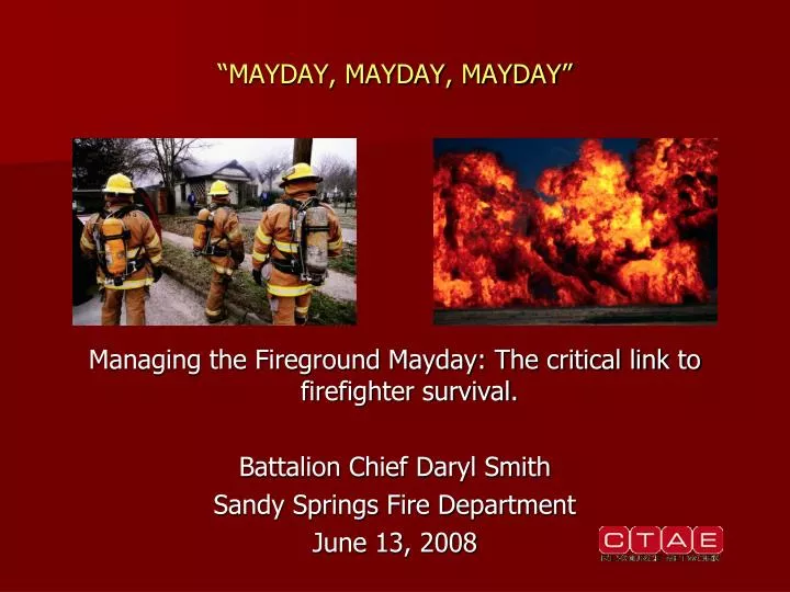 PPT - “MAYDAY, MAYDAY, MAYDAY” PowerPoint Presentation, free download ...