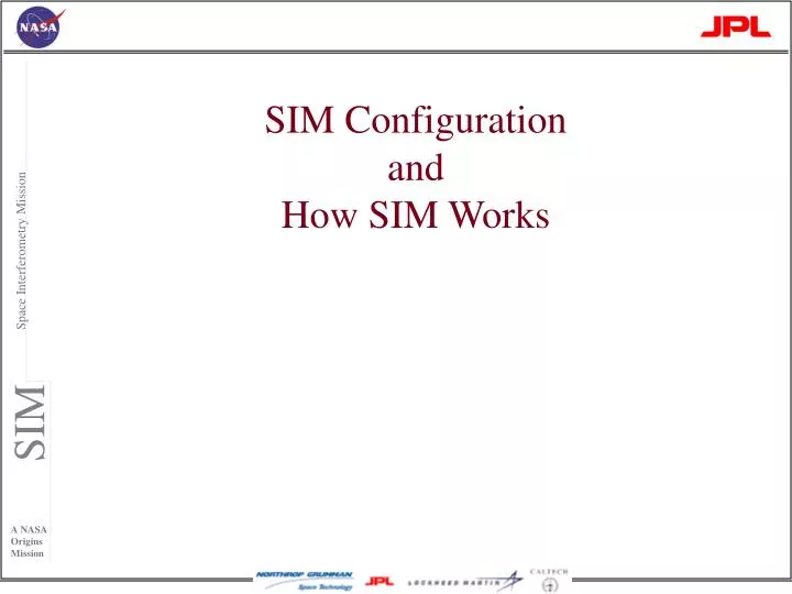PPT - SIM Configuration and How SIM Works PowerPoint Presentation, free ...