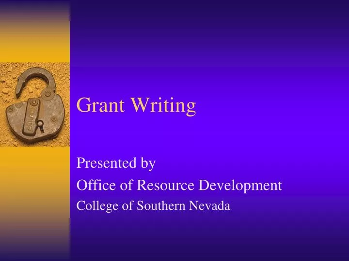 PPT - Grant Writing PowerPoint Presentation, free download - ID:1753726
