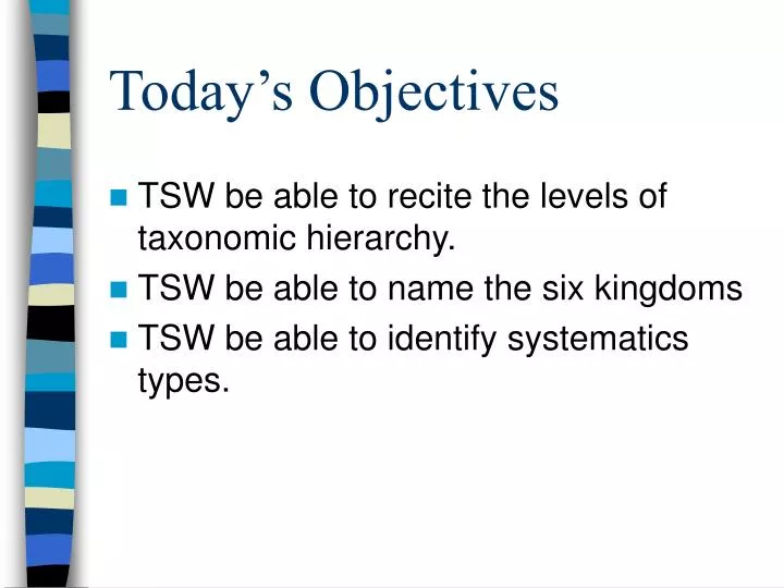 PPT - Today’s Objectives PowerPoint Presentation, free download - ID ...