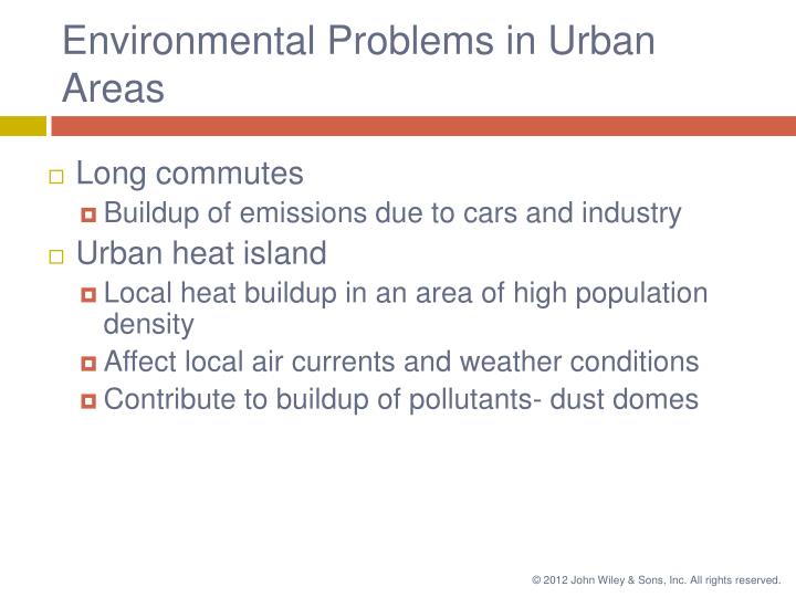 PPT - The Urban Environment PowerPoint Presentation - ID:1753947