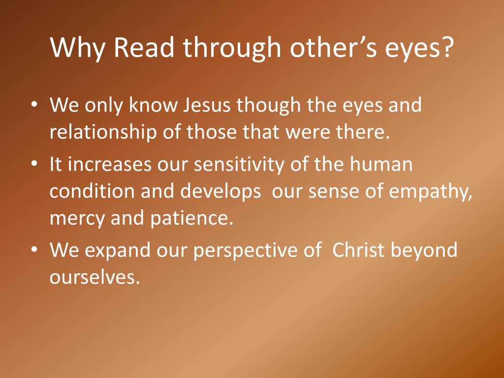 PPT - Through Another’s Eyes PowerPoint Presentation, free download ... PPT - Through Another’s Eyes PowerPoint Presentation, free download ...