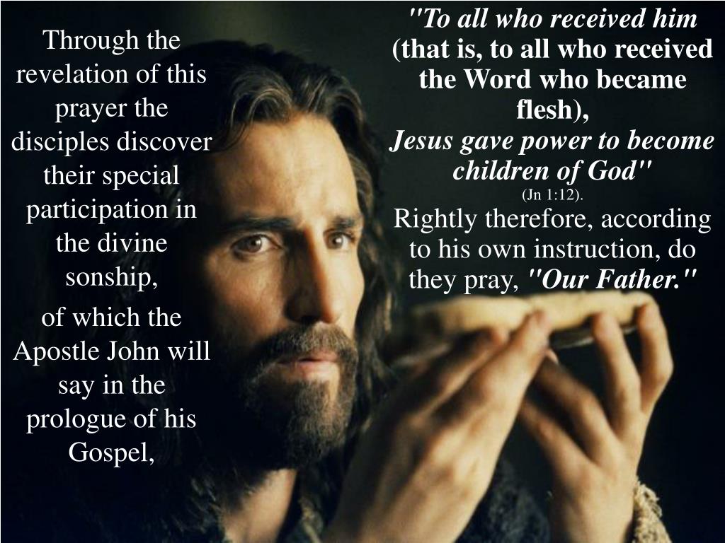 PPT - Jesus' Awareness of His Unique Relationship to the Father General ...