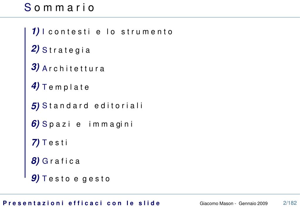 PPT - presentazioni efficaci con le slide consigli per creare ...