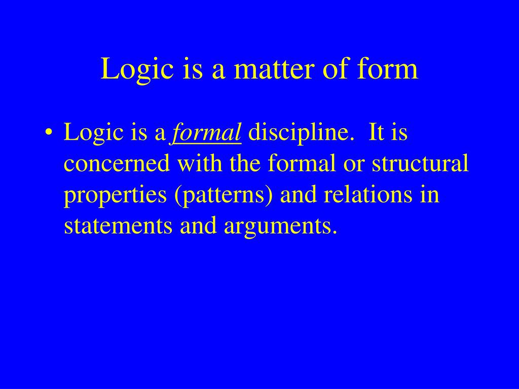 PPT - Philosophy 120 Symbolic Logic I H. Hamner Hill CSTL-CLA.SEMO.EDU ...