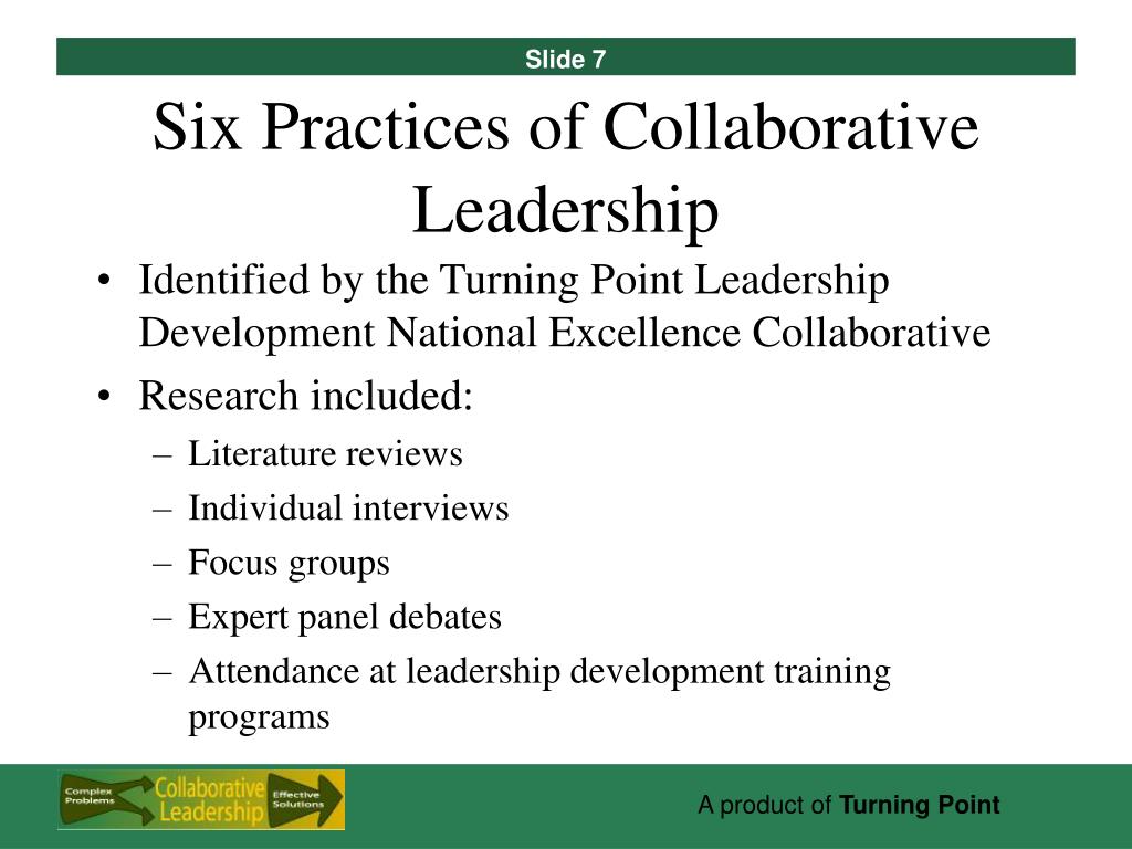 PPT - The Turning Point Leadership Development National Excellence ...
