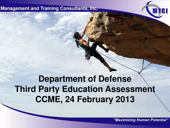 PPT - “Maximizing Human Potential” PowerPoint Presentation, free ...