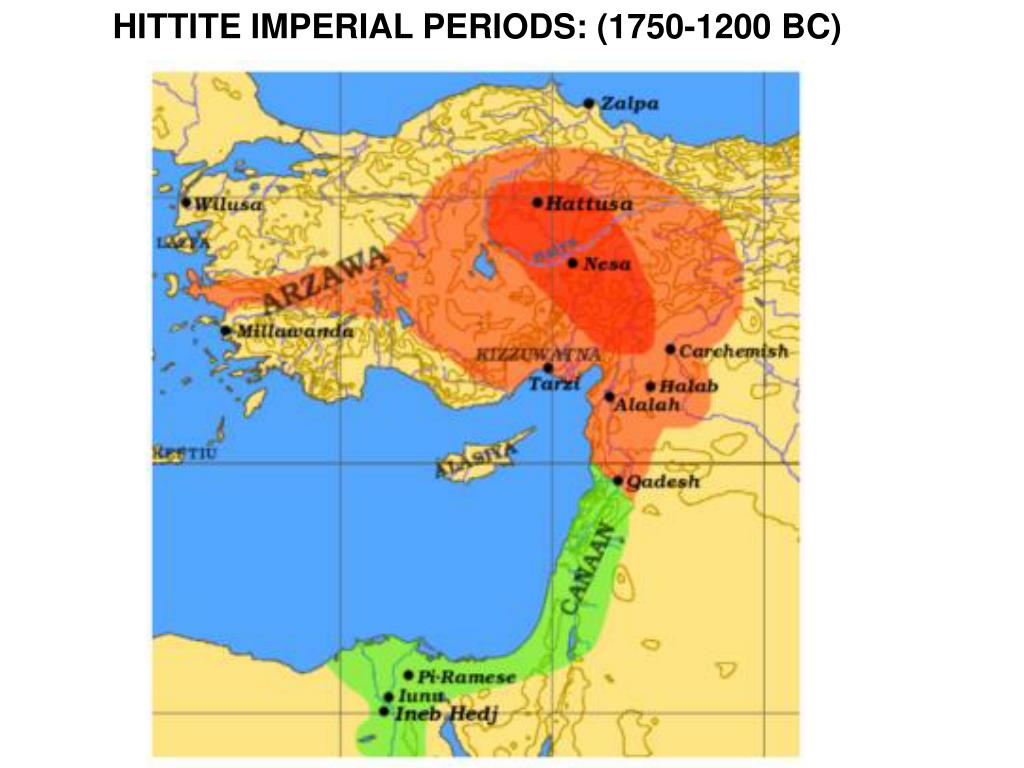 PPT - HITTITE IMPERIAL PERIODS: (1750-1200 BC) PowerPoint Presentation ...