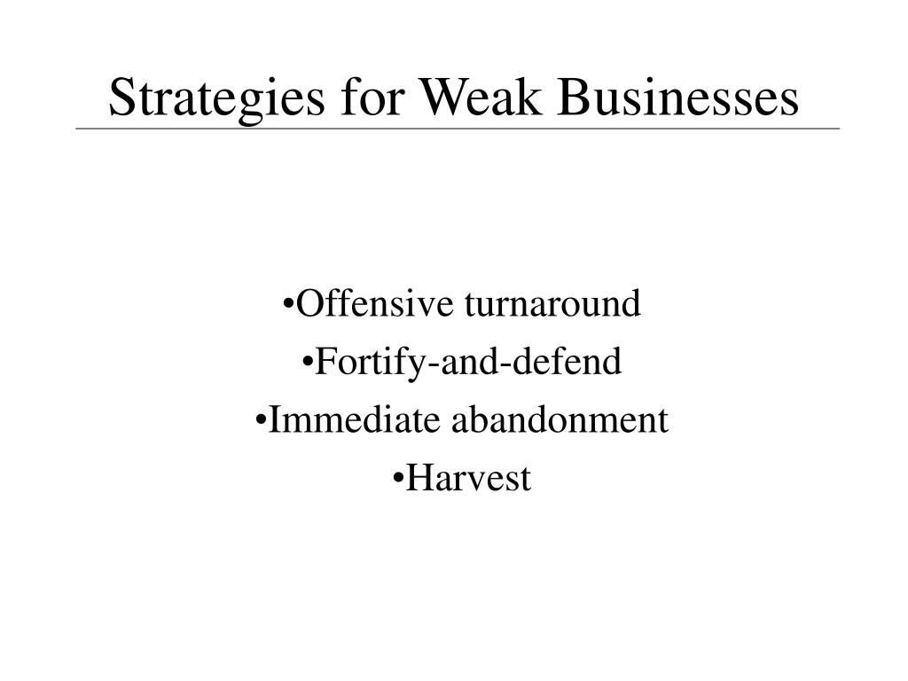 PPT - Strategy & Competitive Advantage The 5 Competitive Strategies ...