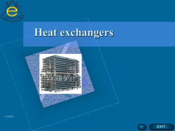 PPT - Heat exchangers PowerPoint Presentation, free download - ID:1755346