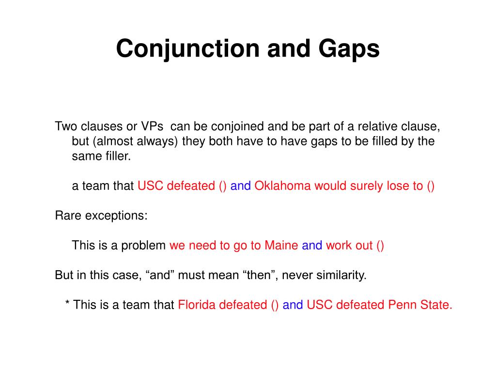 Ppt Cs544 Lecture 4 Syntax And Compositional Semantics Of Conjunctions Powerpoint