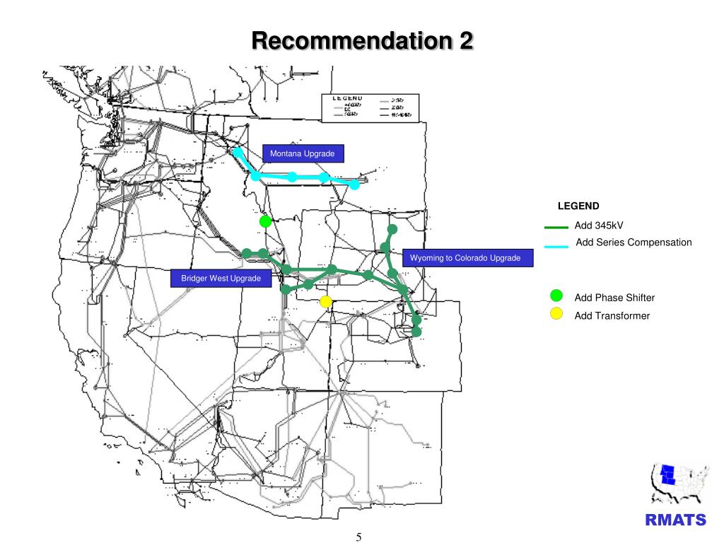 PPT - Rocky Mountain Area Transmission Study Recommendations for ...