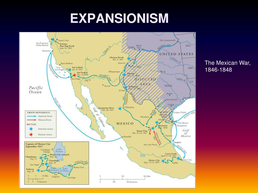 PPT - Expansionism rapid settlement & economic development of the West ...