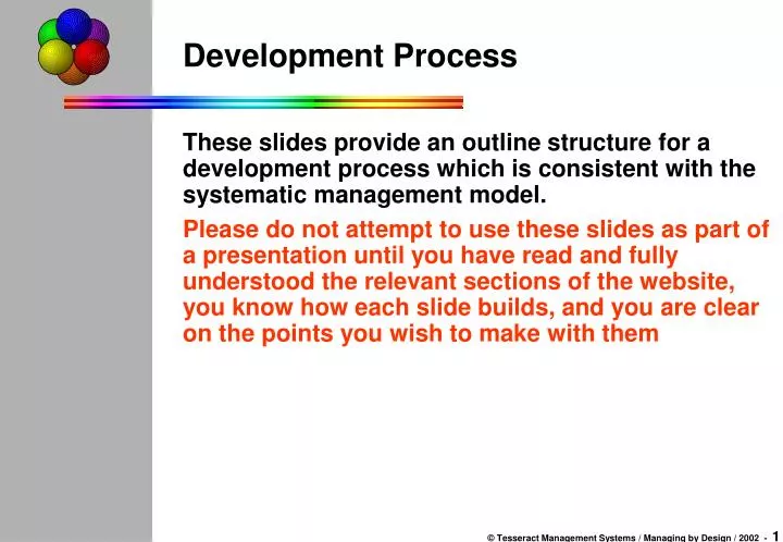 PPT - Development Process PowerPoint Presentation, free download - ID ...