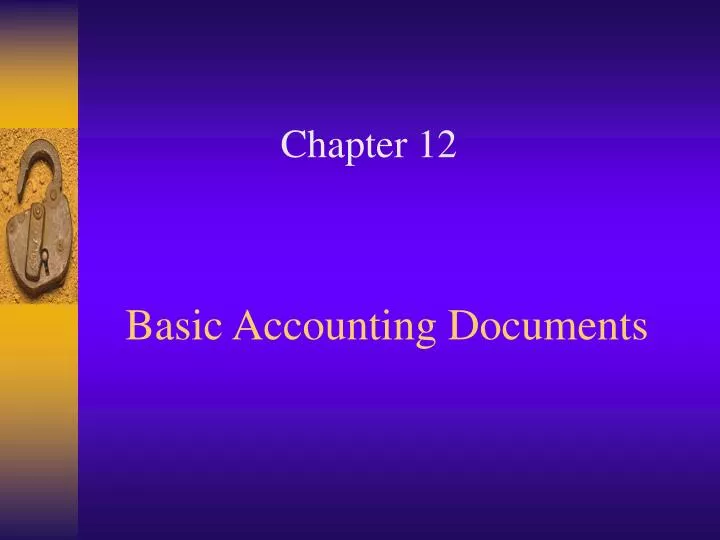 PPT - Basic Accounting Documents PowerPoint Presentation, free download ...