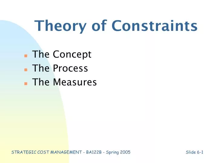 PPT - Theory of Constraints PowerPoint Presentation, free download - ID ... PPT - Theory of Constraints PowerPoint Presentation, free download - ID ...