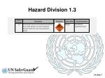 PPT - UN HAZARD CLASSIFICATION CODES (HCC) PowerPoint Presentation - ID ...
