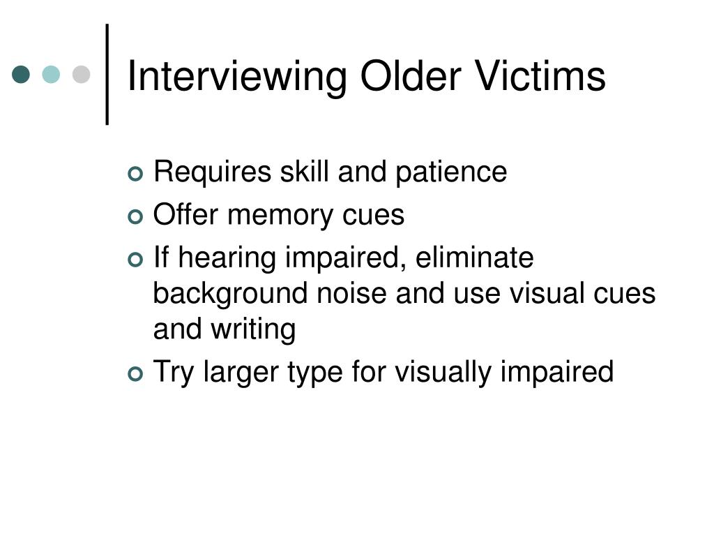 PPT - Elder Abuse for Police Roll Call Trainers PowerPoint Presentation ...