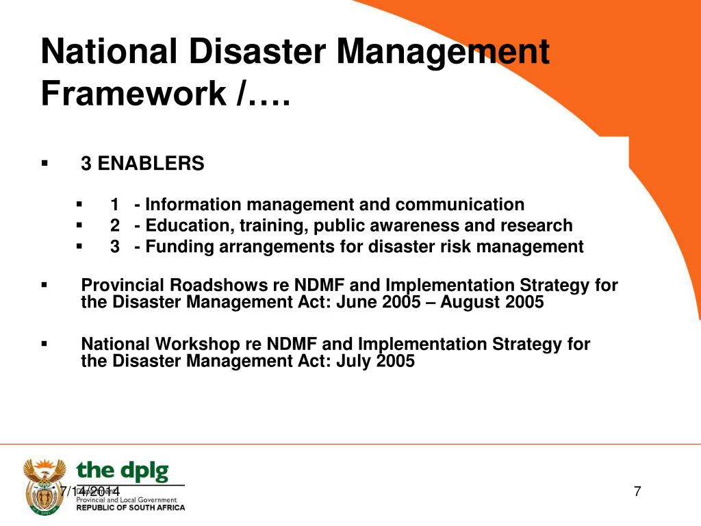 PPT - HEARINGS ON DISASTER MANAGEMENT: MUNICIPALITIES AND THEIR STATE ...