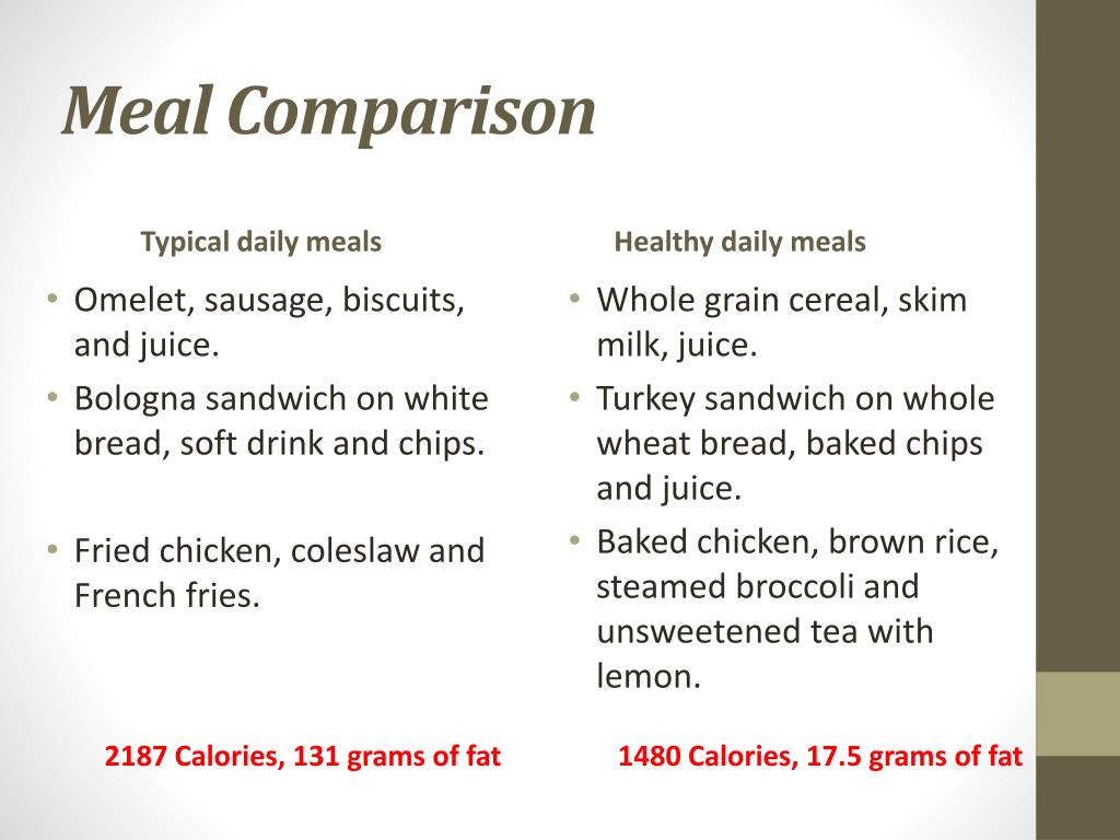 PPT - Healthier Diet for Young Children PowerPoint Presentation, free ...