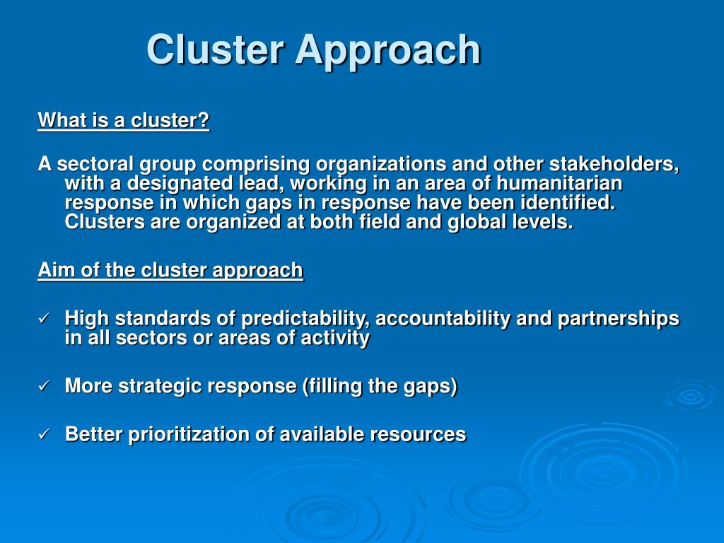 PPT - Humanitarian Reform (predictability, accountability, equity ...