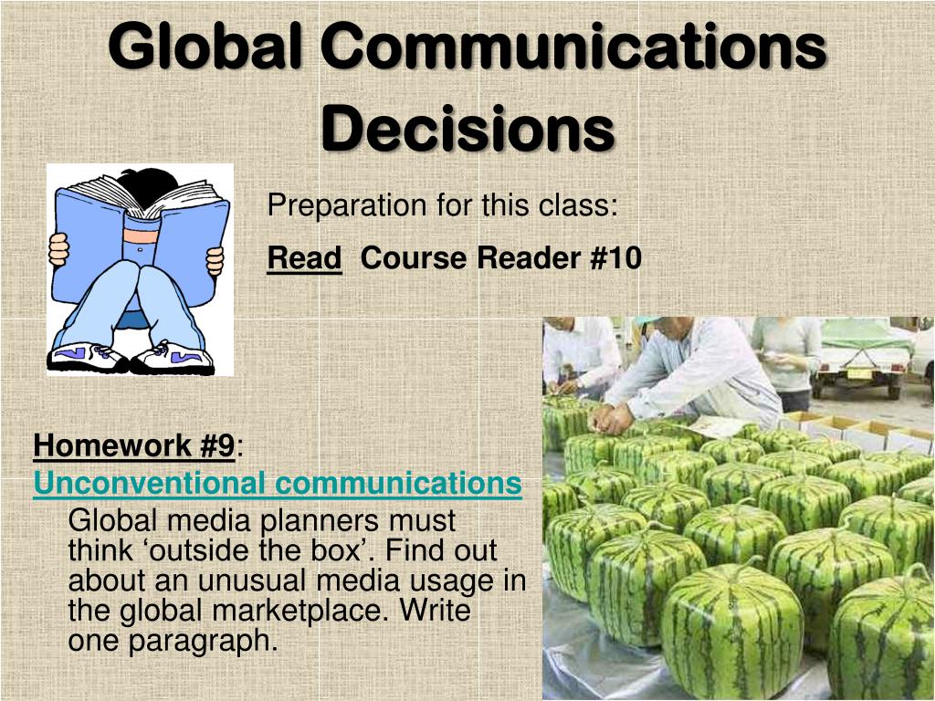 PPT - Global Marketing Management Global Communications Decisions ...