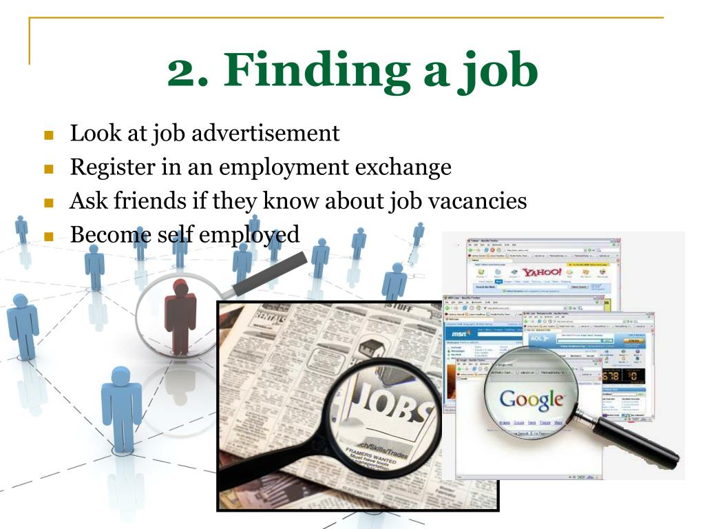 PPT - JOBS and EMPLOYMENT PowerPoint Presentation, free download - ID ...