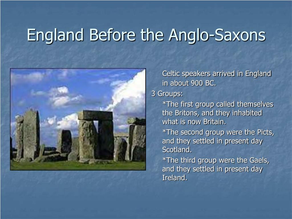 PPT - The Anglo-Saxon Period 449-1066 Anno domini (In the year of our ...