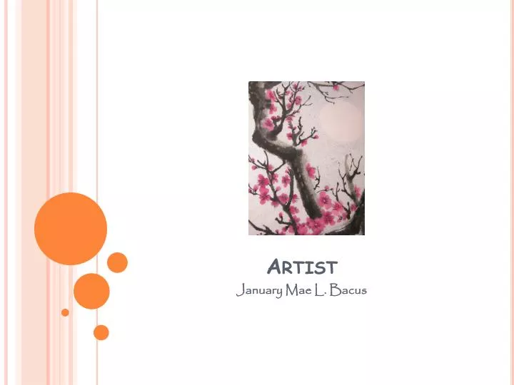PPT - Artist PowerPoint Presentation, free download - ID:1759116