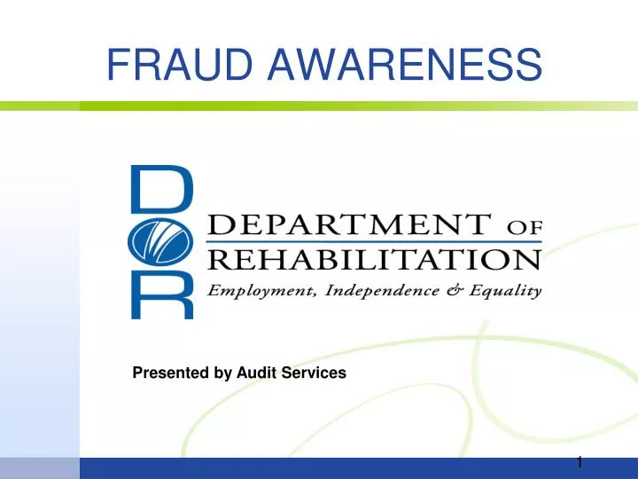 PPT - FRAUD AWARENESS PowerPoint Presentation, free download - ID:1759387