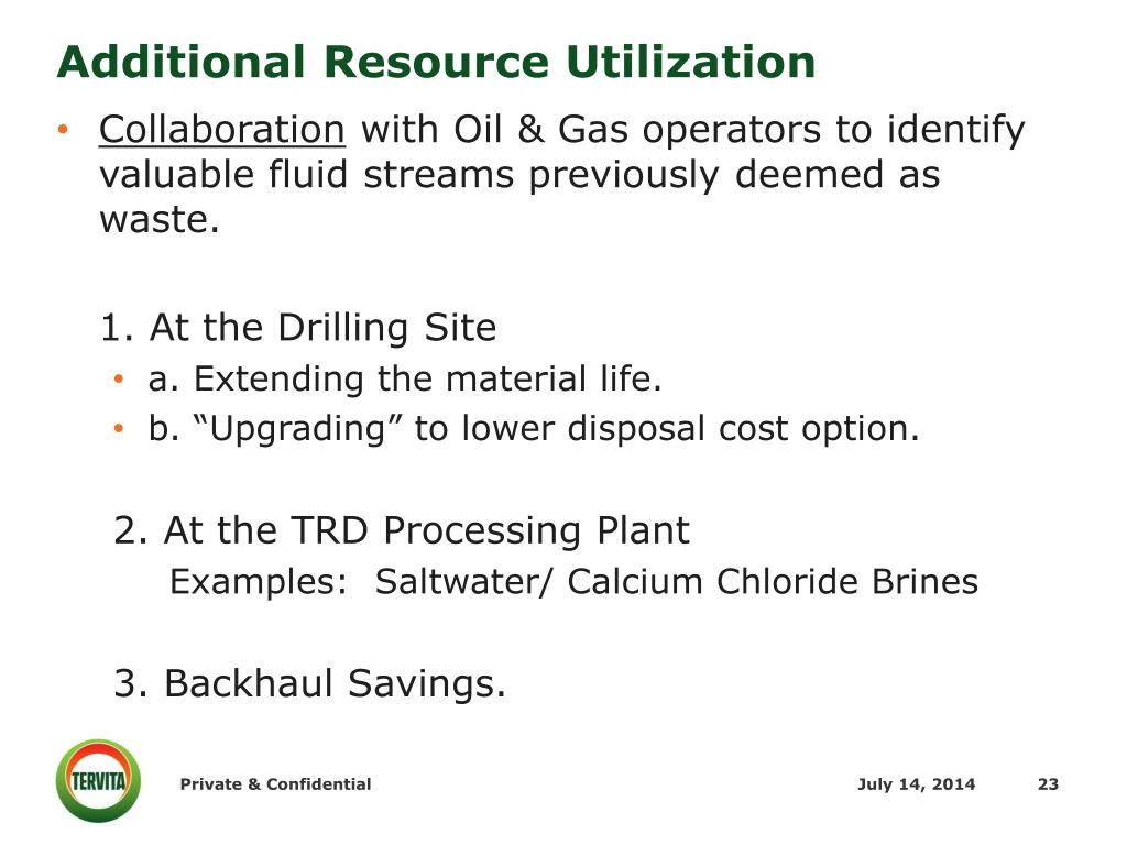 PPT - Chemical Characteristics of Frac Flowback Water & Technologies ...