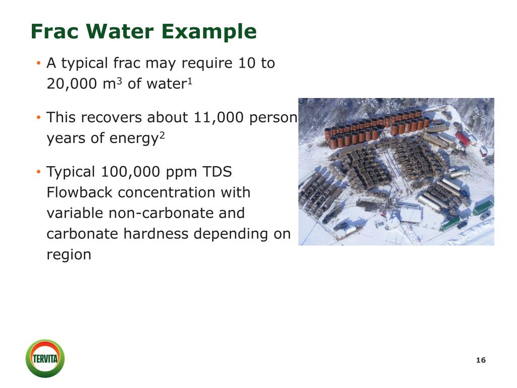 PPT - Chemical Characteristics of Frac Flowback Water & Technologies ...