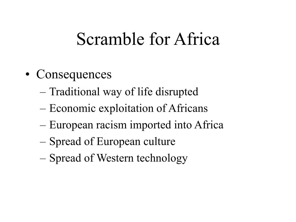 PPT - The Scramble for Africa 1880-1914 PowerPoint Presentation, free ...