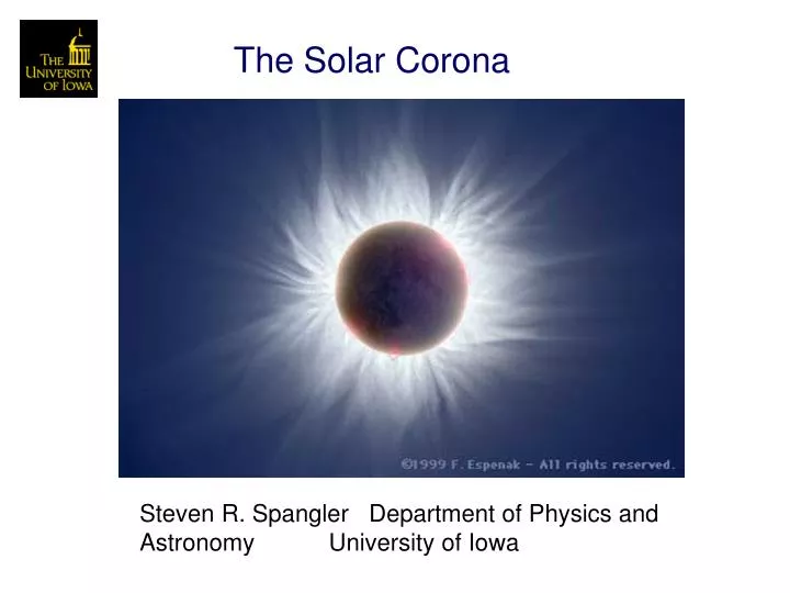 PPT - The Solar Corona PowerPoint Presentation, free download - ID:1759616