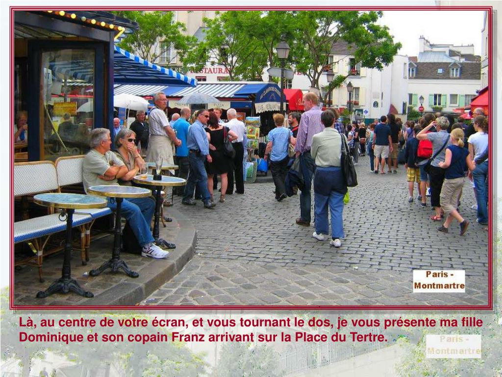 PPT - UN PETIT TOUR A MONTMARTRE PowerPoint Presentation, free download ...