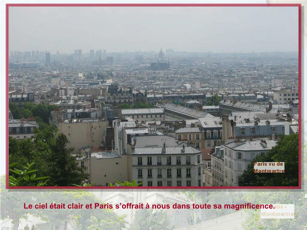 PPT - UN PETIT TOUR A MONTMARTRE PowerPoint Presentation, free download ...