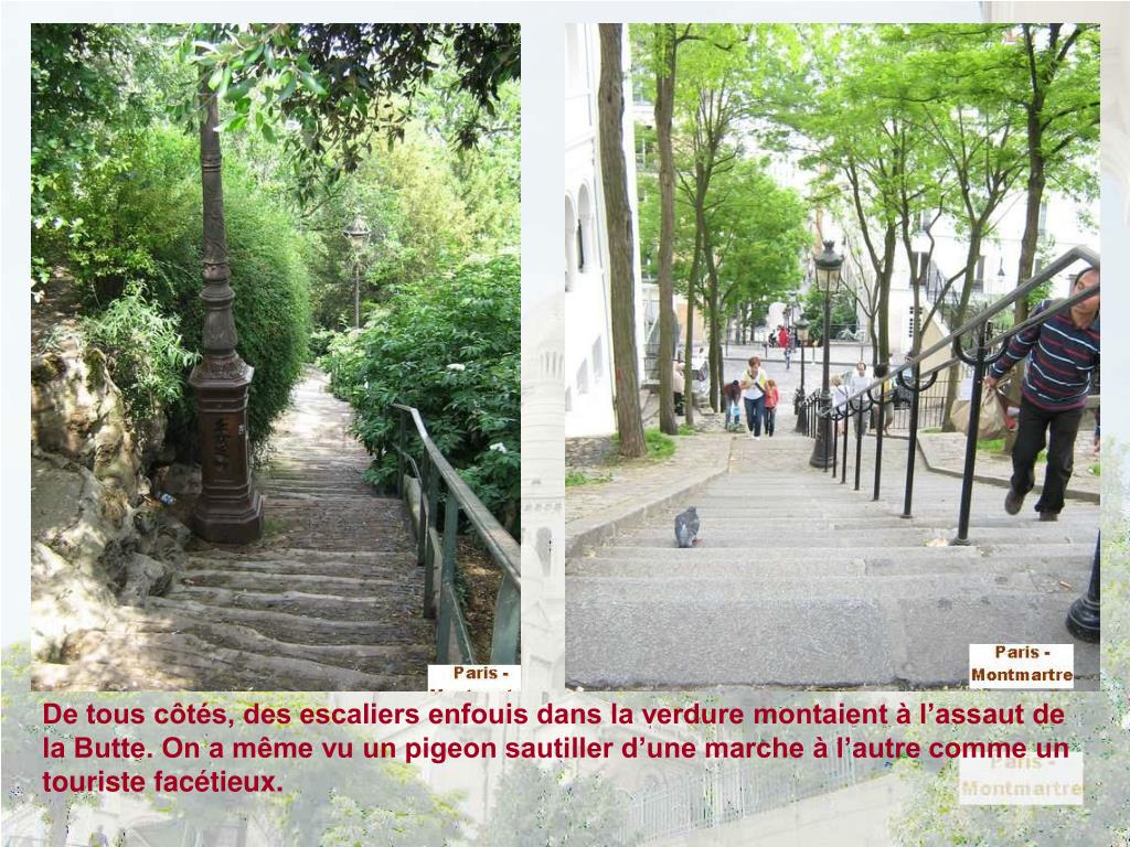 PPT - UN PETIT TOUR A MONTMARTRE PowerPoint Presentation, free download ...