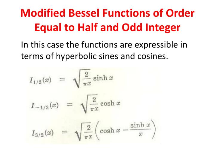 Ppt Bessels Equation And Bessel Functions Powerpoint Presentation