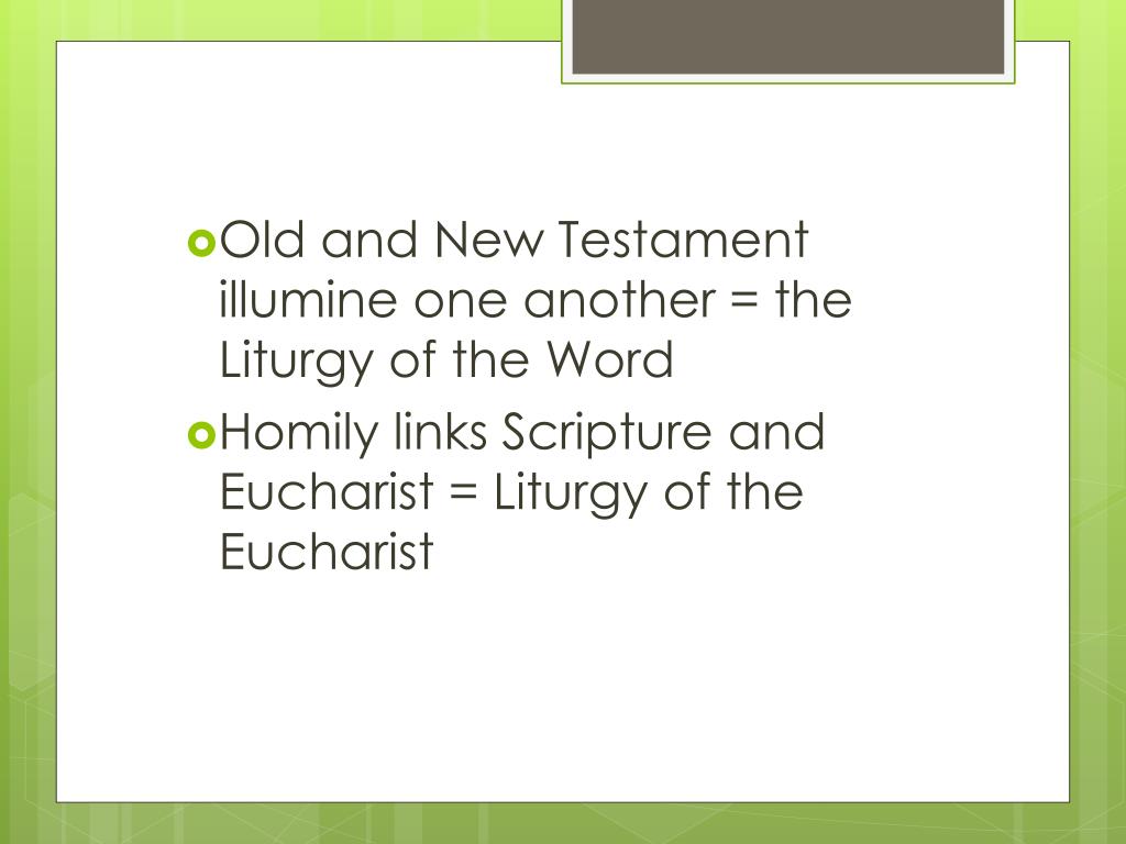 PPT - Preaching the Mystery of Faith: The Sunday Homily PowerPoint ...