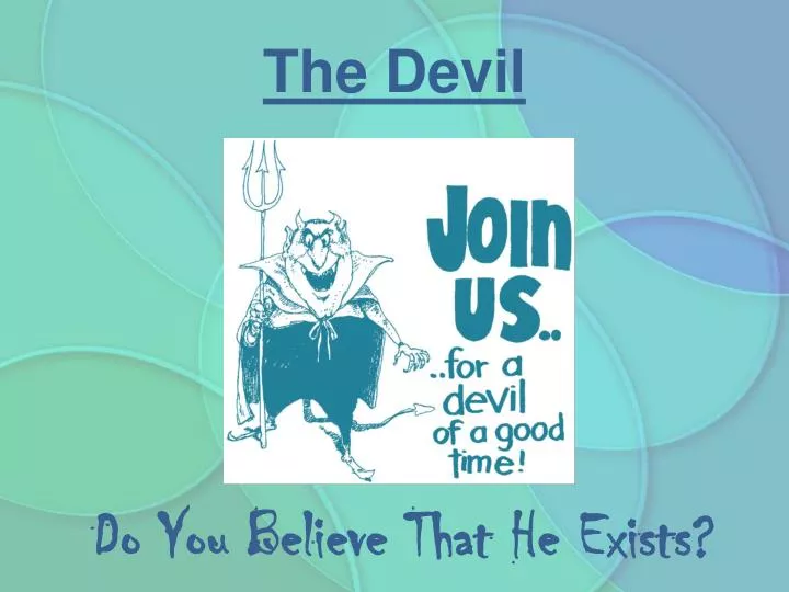 PPT - The Devil PowerPoint Presentation, free download - ID:1760669