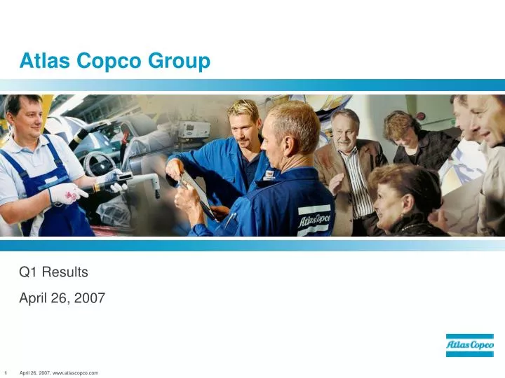 PPT - Atlas Copco Group PowerPoint Presentation, free download - ID:1760685