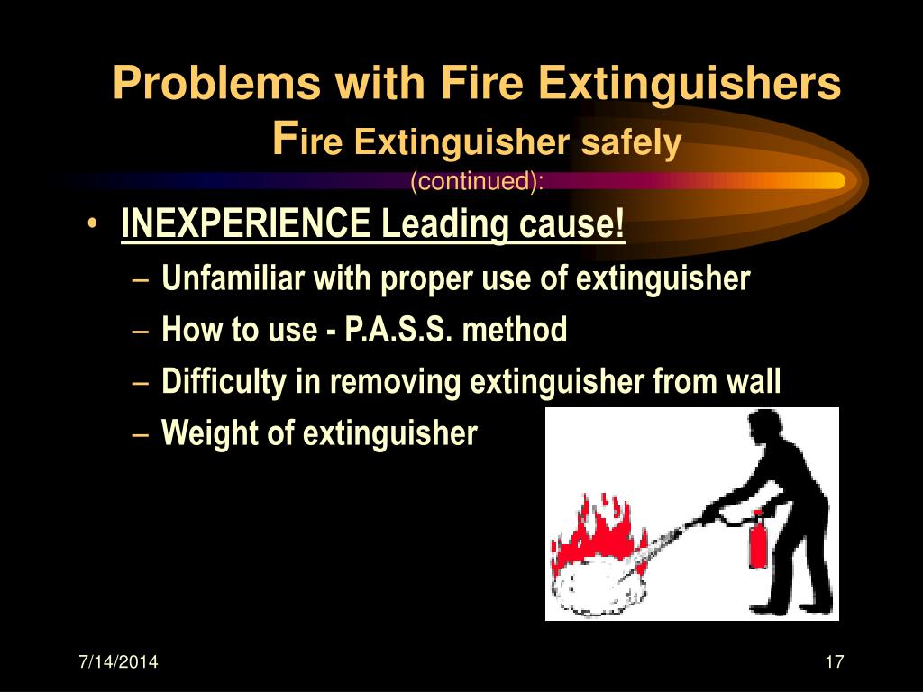 PPT - “ Fire Safety Awareness ” and Fire Extinguisher Training ...