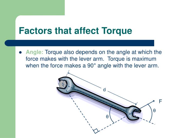 PPT - Torque PowerPoint Presentation - ID:1760856