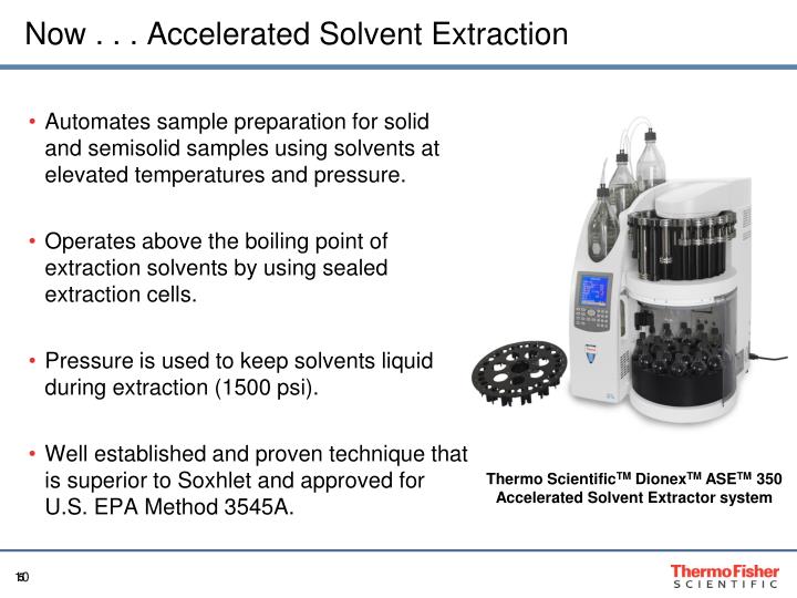 PPT - Simultaneous Extraction of PAHs and PCBs Using Accelerated ... PPT - Simultaneous Extraction of PAHs and PCBs Using Accelerated ...