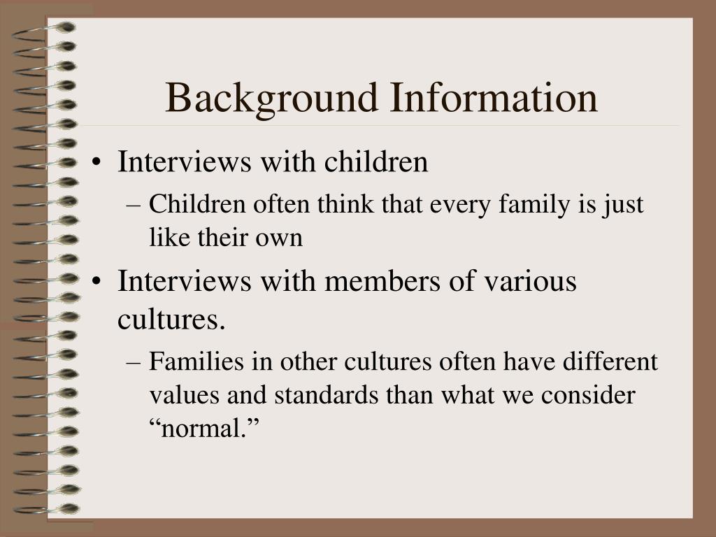 PPT - Families Past, Present, and Around the World PowerPoint ...