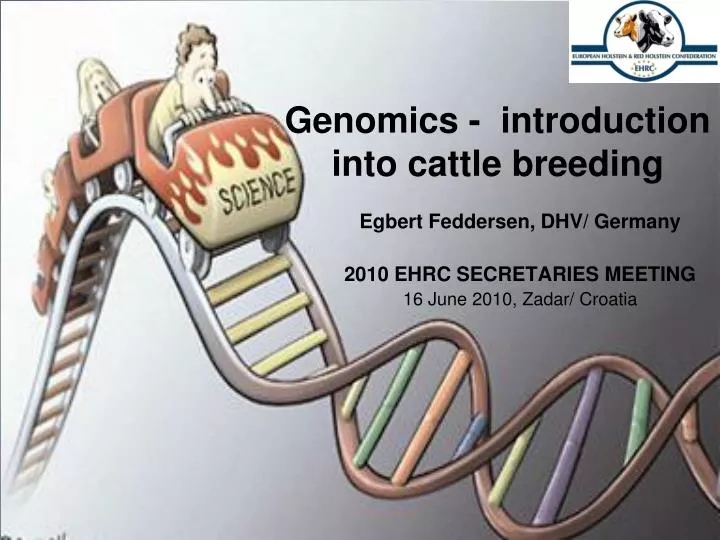 PPT - Genomics - introduction into cattle breeding PowerPoint ...