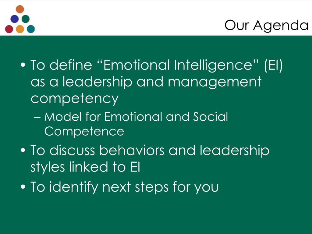 PPT - Emotional Intelligence Leveraging Emotional Intelligence for ...