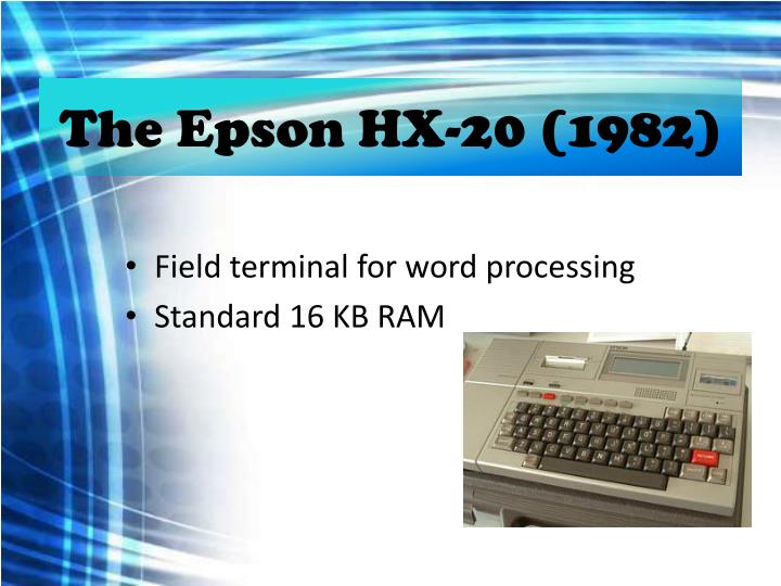 PPT - Evolution of Laptops in the Business World PowerPoint ...